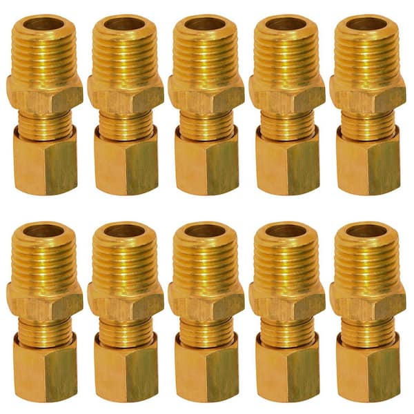 Compression - 1/8" - Brass Fittings - The Home Depot