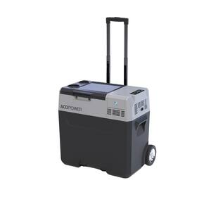 TUNES2GO KoolMax 40 Qt. Gray Wheeled Cooler, Bluetooth PA System and ...