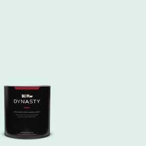 BEHR MARQUEE 1 qt. #490C-1 Ice Cube Eggshell Enamel Interior Paint ...