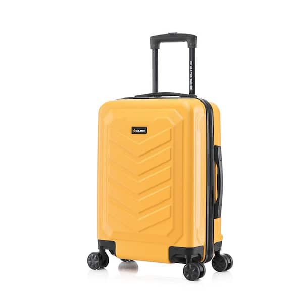 US ARMY FOX 20 in . Carry-On Suitcase Mustard USLFOX00S-MUS - The Home ...