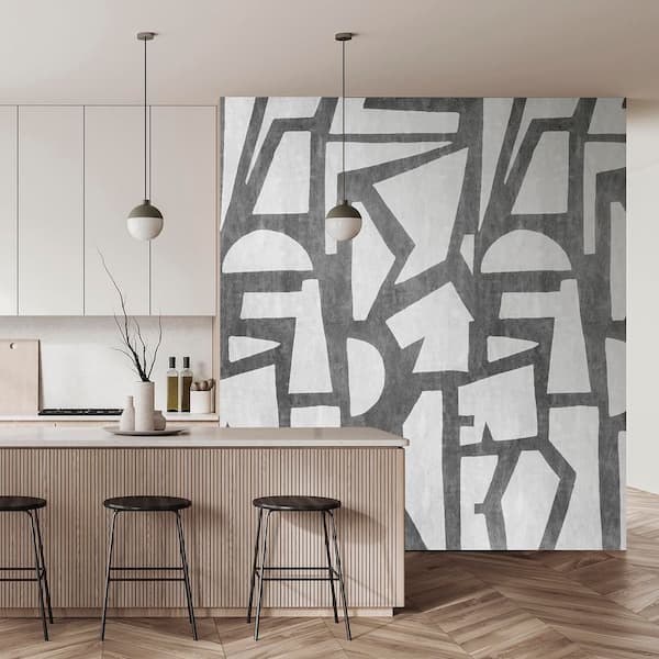 Veer Decor Abstract Arbor Black Wall Mural 8253-AH2 - The Home Depot