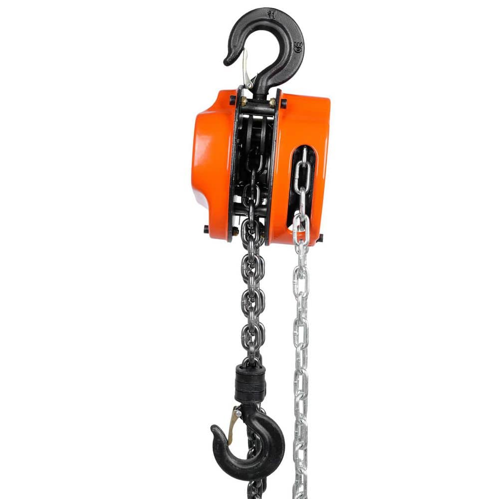 SKYSHALO Manual Chain Hoist 1-Ton Hand Chain Hoist 2200 lbs. Capacity ...