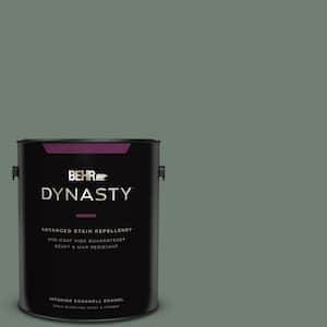 BEHR ULTRA 5 gal. #N420-5 Boreal Satin Enamel Exterior Paint & Primer ...