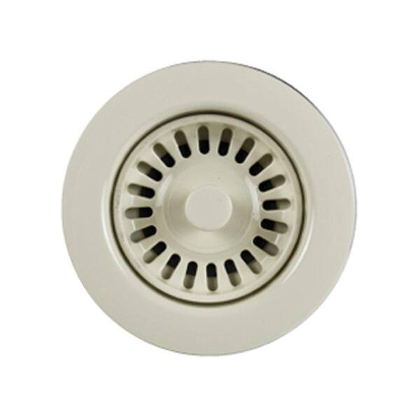 Glacier Bay Plastic Sink Strainer in White GB1.SR3.WH3A - The Home Depot