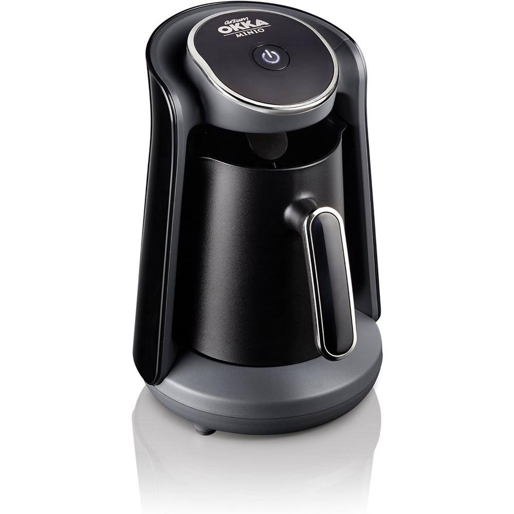 arzum okka Minio 4 Cup Metallic Black/Silver Turkish Coffee Maker OK004 ...