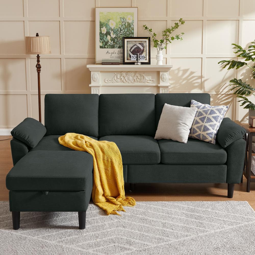 Couch extension ottoman store