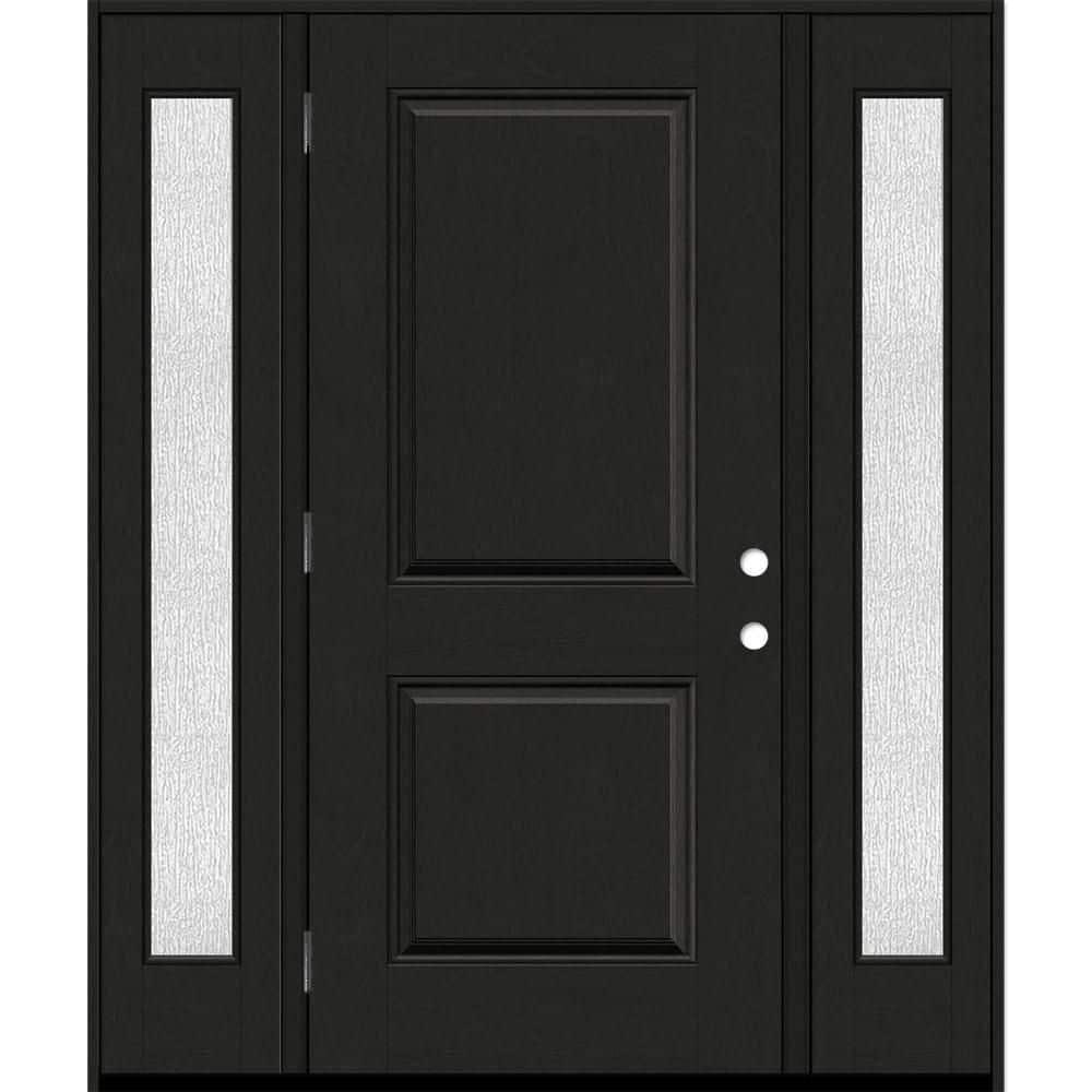 Steves & Sons Regency 68 in. x 80 in. 2P Squaretop RHOS Onyx Stain ...