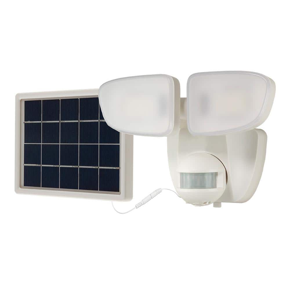 HALO SLFS 180-Degree White Solar Powered Motion Activated Outdoor ...