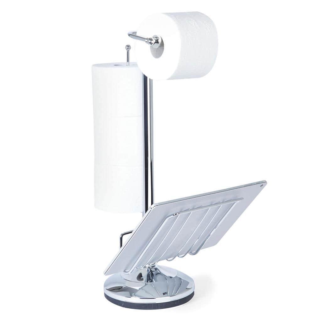 Better Living Freestanding Toilet Paper Holder in Chrome 54544 - The ...