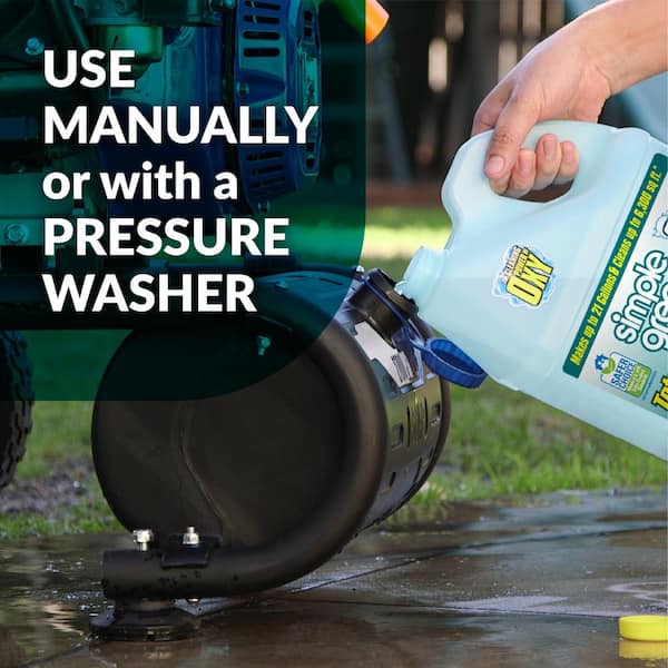 Simple Green 1 Gal. Oxy Solve Total Outdoor Pressure Washer Concentrate ...