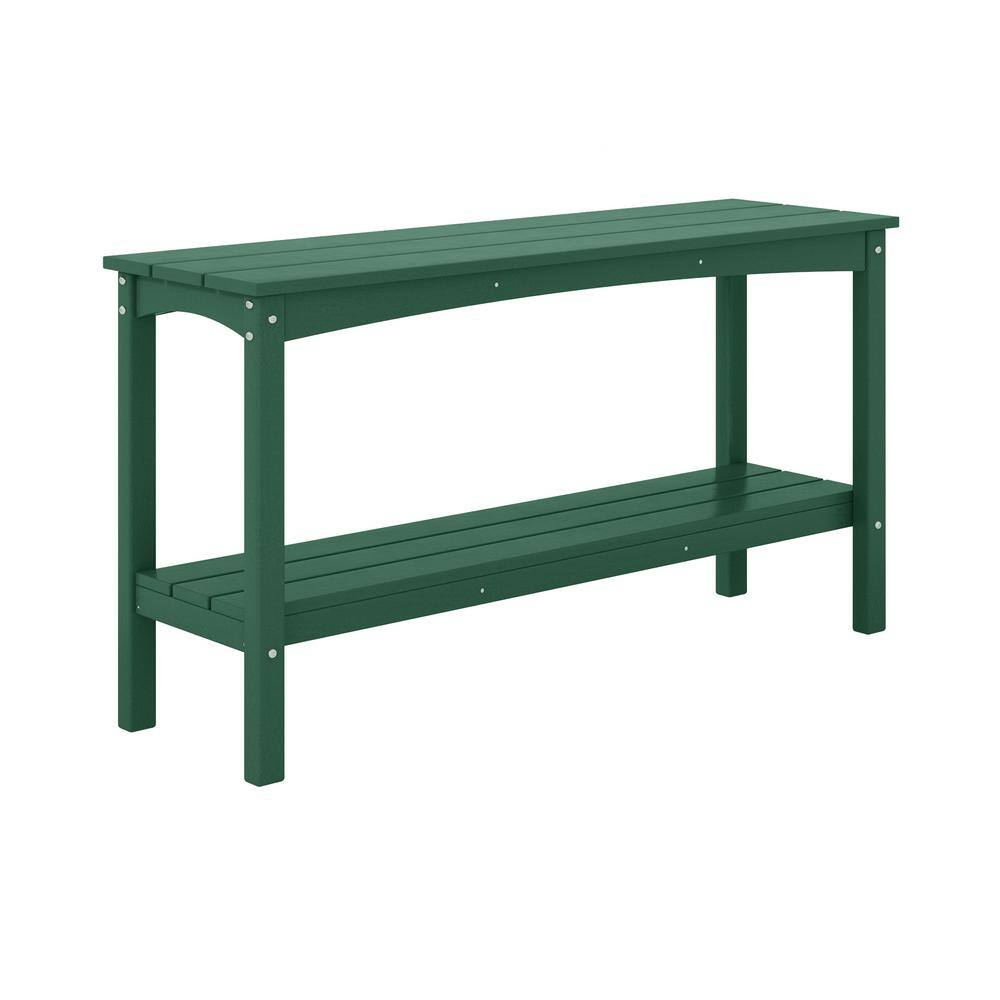 WESTIN OUTDOOR Laguna Outdoor Patio Bar Console Table with Storage ...