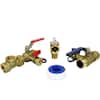 CMI inc 3/4 in. Tankless Water Heater Valve PF Installation Kit 3005PF ...