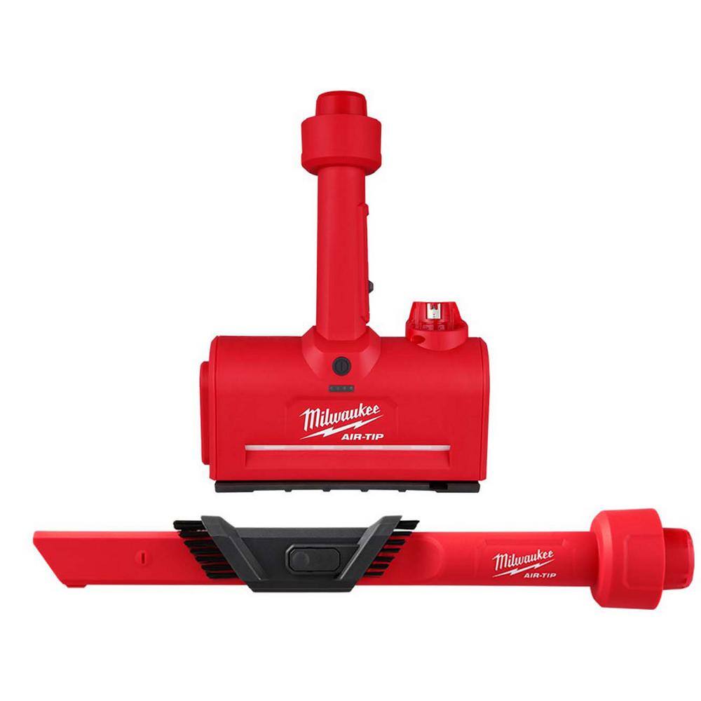 Milwaukee M12 AIR-TIP 1-1/4 in. - 2-1/2 in. Wet/Dry Shop Vacuum Utility ...
