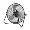 Commercial Electric 20 in. 3-Speed High Velocity Floor Fan SFC1-500B ...