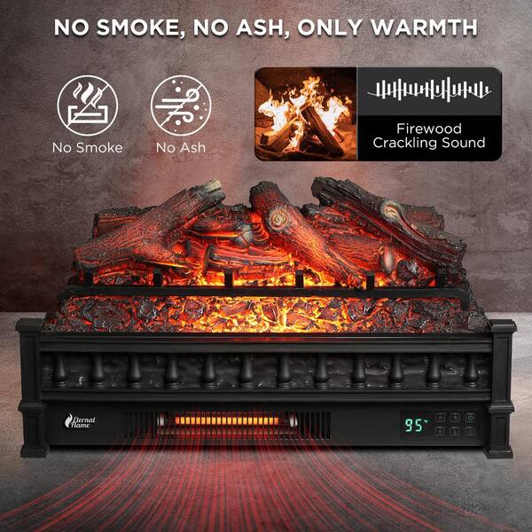 TURBRO 1500-Watt Eternal Flame 26 in. Infrared Quartz TURBRO 1500-Watt Eternal Flame 26 in. Infrared Quartz