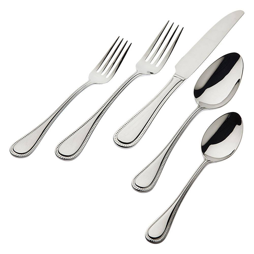 Godinger 77-Piece Stainless Steel Flatware Set (Service for 12) 42009