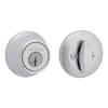 Kwikset 660 Satin Chrome Single Cylinder Deadbolt featuring SmartKey ...