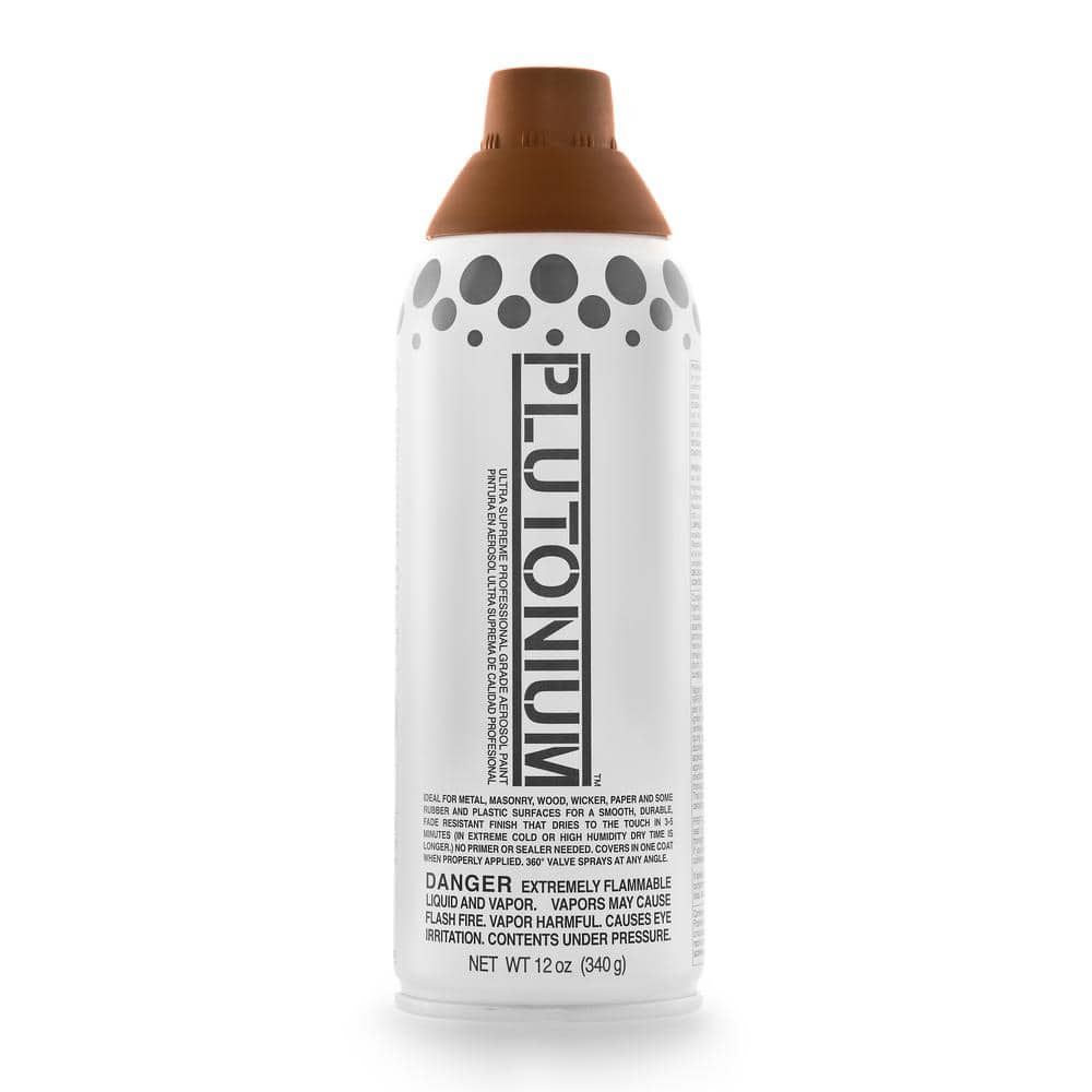 Plutonium 12 oz. Earth Translucent Spray Paint 30340US - The Home Depot