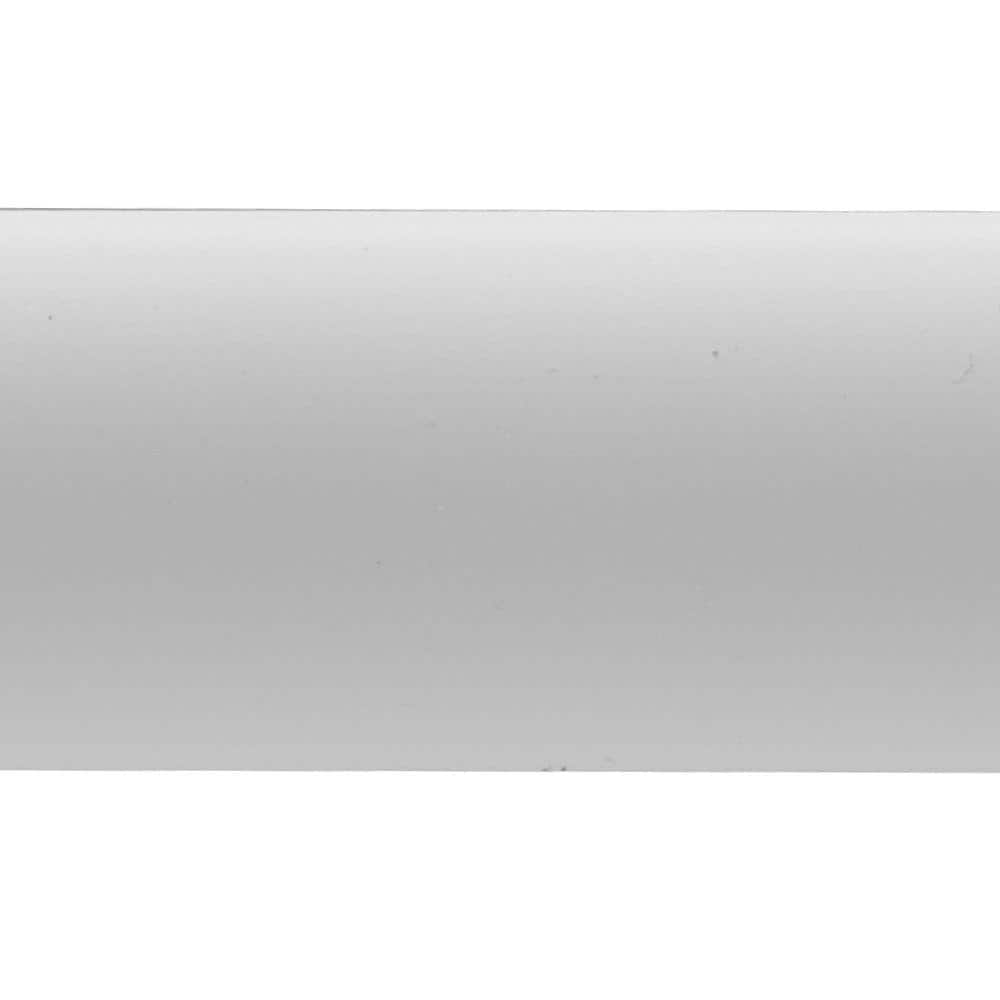 Royal Mouldings 12 ft. x 1/2 in. x 1/2 in. Cellular Vinyl Quarter-Round ...