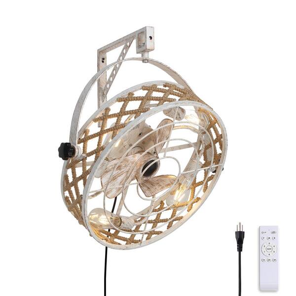 Have a question about FANNEHONNE 20 in. Bohemian Indoor White Wall ...