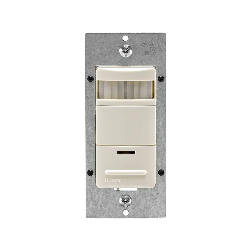 Leviton Decora Passive Infrared Occupancy Sensor with LED Adjustable ...