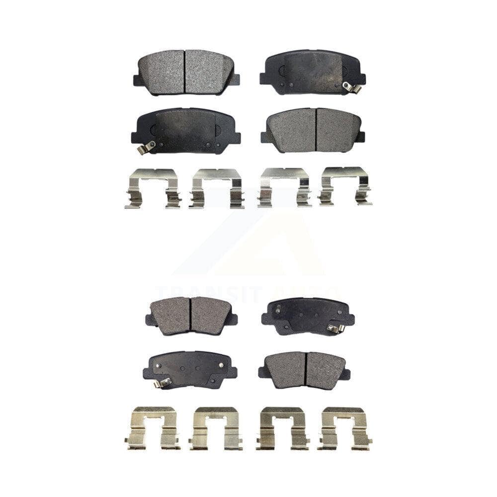 TEC Front Rear Ceramic Brake Pads Kit For Kia Optima 2.0L KTC-100194 ...