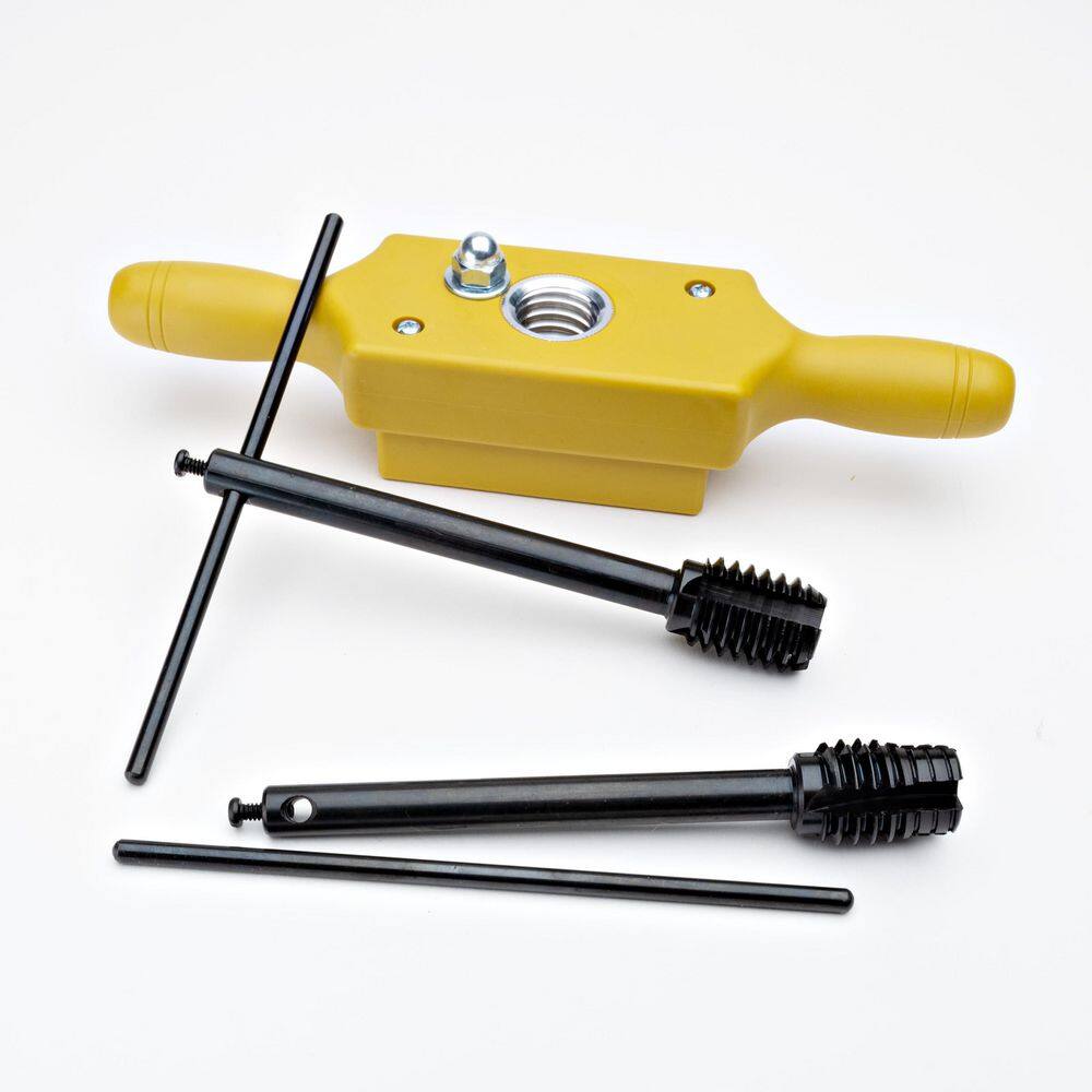 KINGS COUNTY TOOLS 3/4 in. x 6 TPI Tap and Set (5-Piece)-Jig Dowel ...