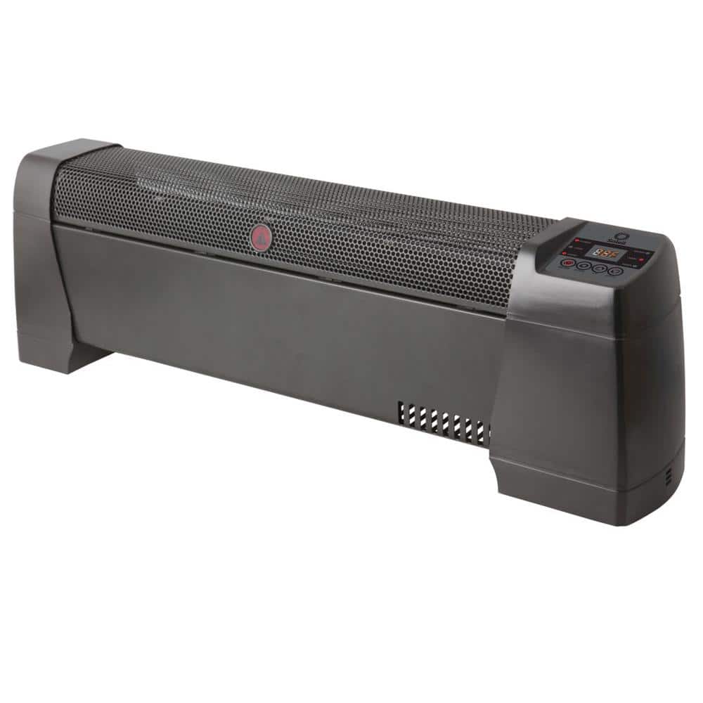 Soleil 1500 - Watt Baseboard Electric Portable Heater with Digital ...