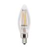 Cree 60-Watt Equivalent B11 Candelabra Exceptional Light Quality Dimmable E12 LED Light Bulb ...