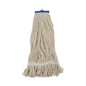 Boardwalk 24 oz. White String Mop Head Lie-Flat Head Cotton Fiber (12 ...