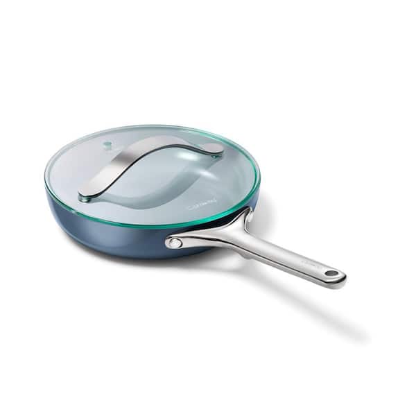 CARAWAY HOME 1 Piece Ceramic Mini Fry Pan Cookware Set with Glass Lid ...
