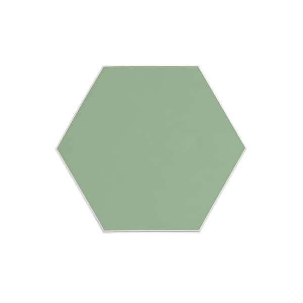 WallPOPs Hexagon Green Peel and Stick Luxury Wall Tiles WPWT6246 - The ...
