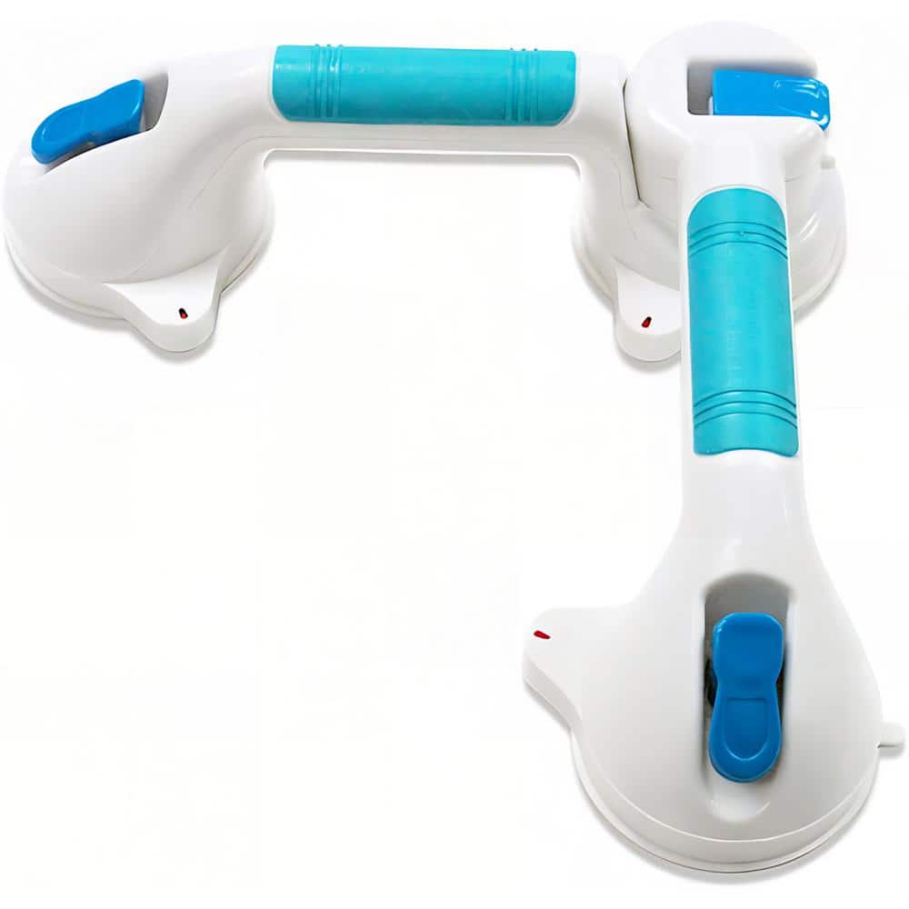 ANZZI 20 in. Triple Suction Grab Bar with 180° Swiveling Action and ...