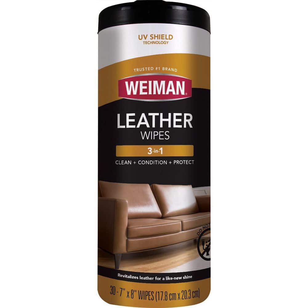 Weiman Leather Wipes (30-Count) 91 - The Home Depot