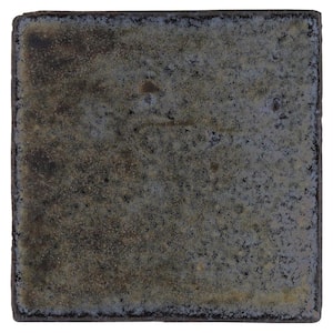 Ivy Hill Tile Orion White 3.93 in. x 0.39 in. Glazed Terracotta Clay ...