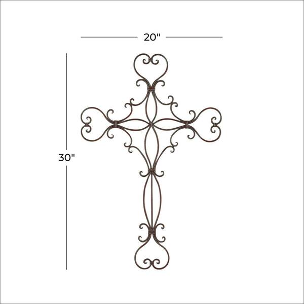 Decorative Scroll Cross
