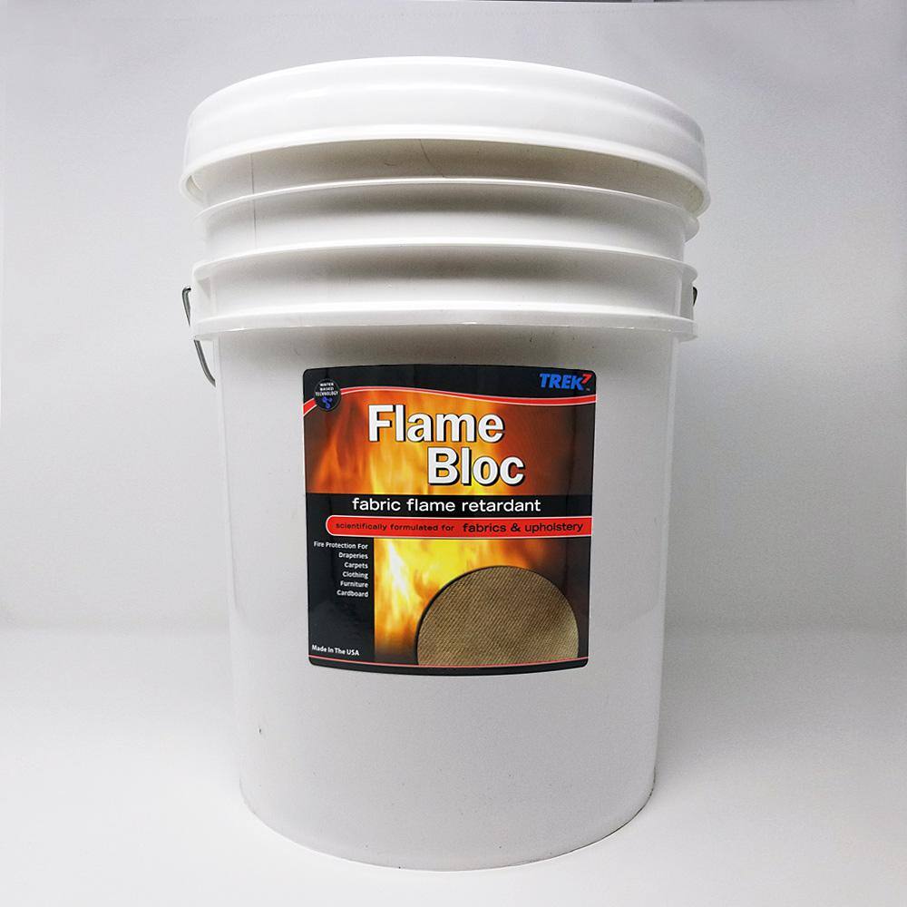 Trek7 Flame Bloc Fabric Protector 5 Gallons FBFP5GAL - The Home Depot