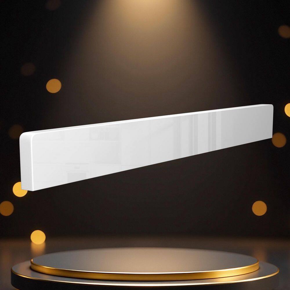 Zeafive Syba 48 in. L x3. 5 in. H Solid Surface Cultured Marble ...