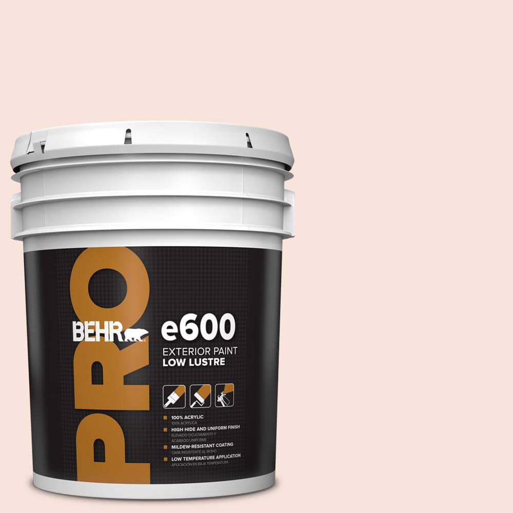 BEHR PRO 5 gal. #HDC-CT-10 Sherry Cream Low Luster Exterior Paint ...