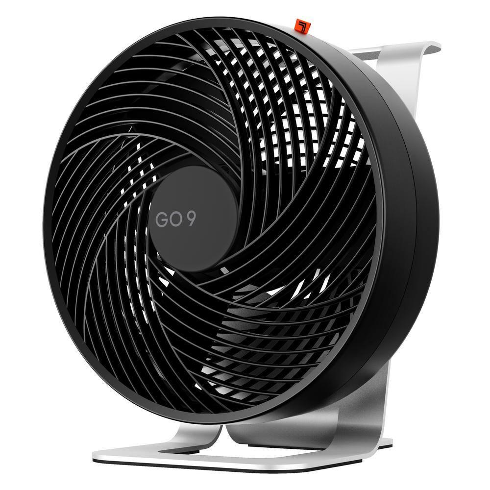 Sharper Image GO 9, 9.7 in. Rechargeable Portable Personal Fan with ...