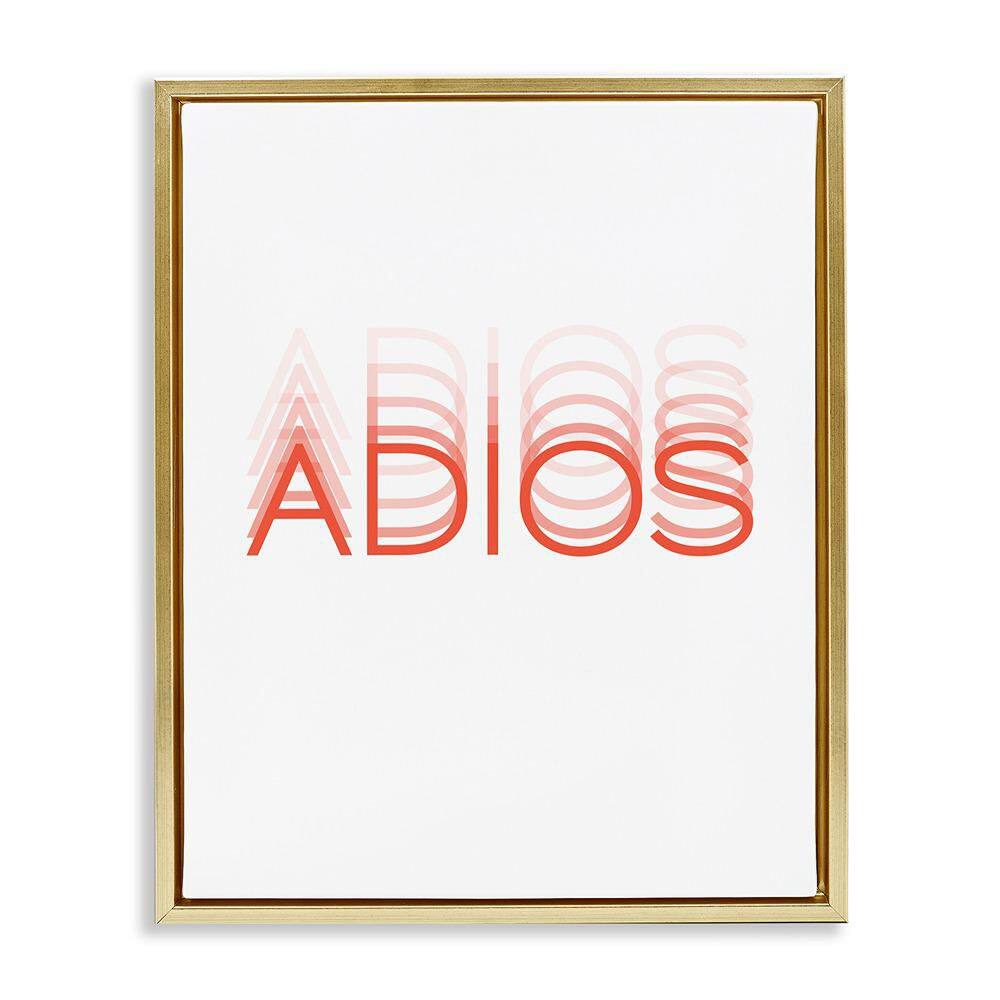 Stupell Industries Goodbye Minimal Typography by SD Graphics Studio ...