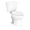 Gerber Viper 2-Piece 1.28 GPF Gravity Fed Elongated Toilet in White ...