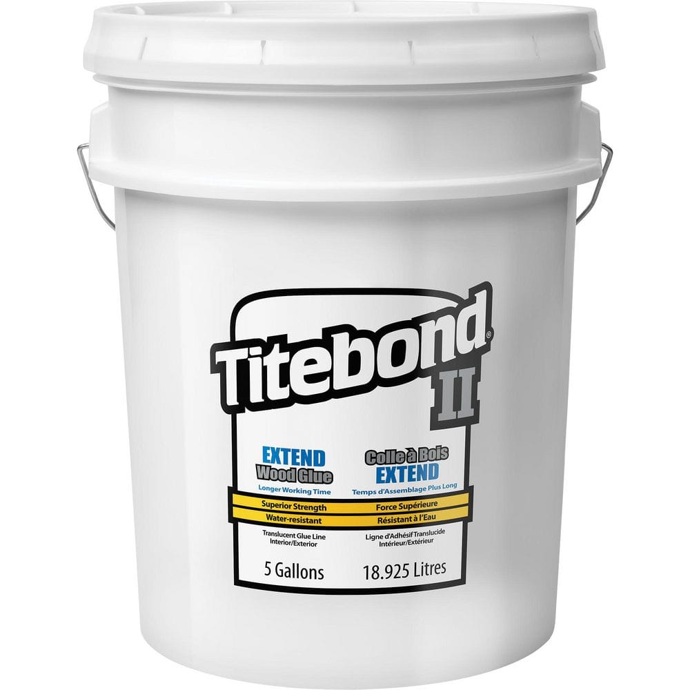 Titebond II 5-Gal. Extend Wood Glue 4137 - The Home Depot