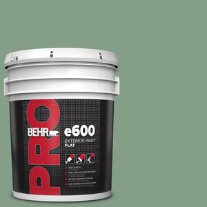 BEHR PRO 5 gal. #S410-5 Track Green Satin Exterior Paint PR64305 - The ...