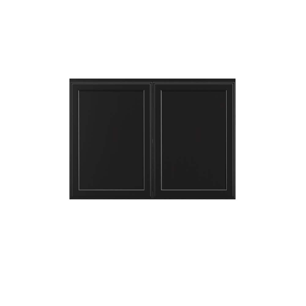 Kunal Kitchens Belle Haven Recessed 33 in. W x 24 in. H x 24 in. D in Driftwood Plywood ...