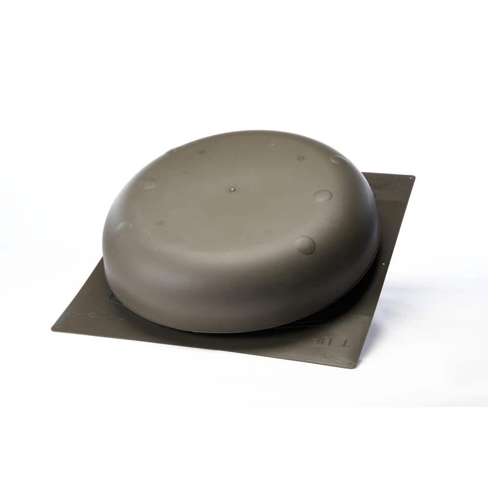 PYTHON 150 sq. in. NFA Weatherwood Polypropylene Static Round Vent ...