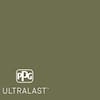 PPG UltraLast 1 gal. PPG1125-6 Toy Tank Green Matte Interior Paint and ...