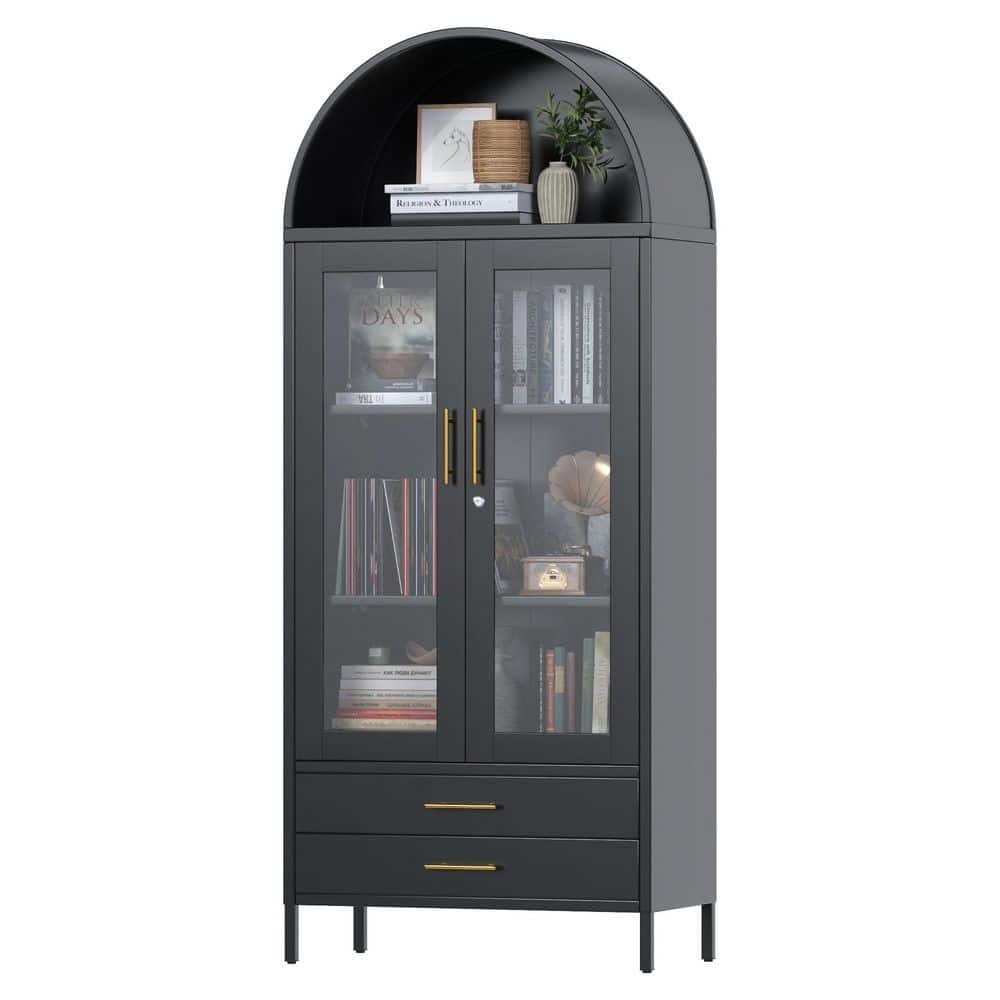 Kaikeeqli 73 in.H x 31 in.W x 15 in. D Steel Storage Freestanding ...