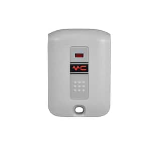 LINEAR Multi-Code 1-Button Visor Remote Transmitter (300MHz) for Gate and Garage Door Opener ...