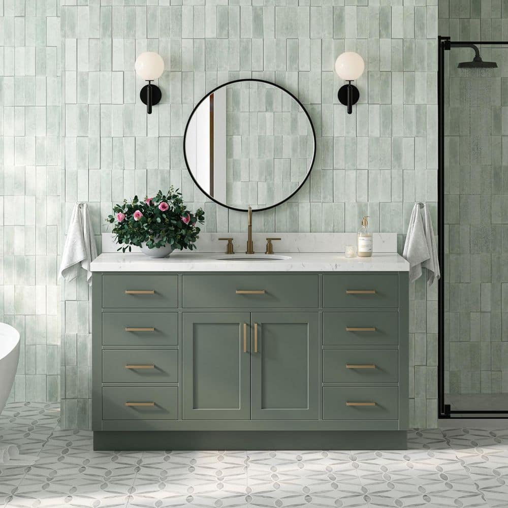 Have a question about ARIEL Hepburn 60 in. Single Sink Freestanding ...